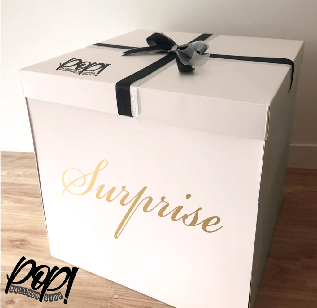 He or She? Pop Gender Surprise Box - Pop Balloon Shop